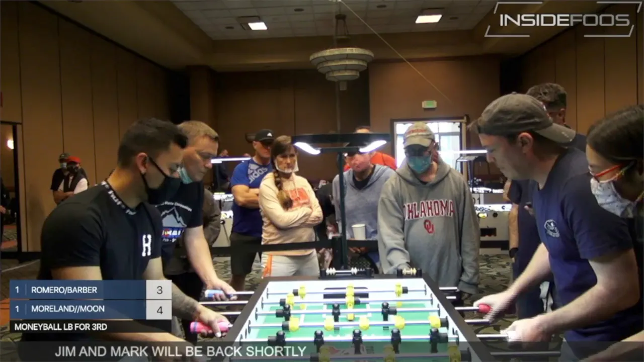 Brandon Moreland/Ellen Moon vs. Kevin Romero/D. Barber | Moneyball LB ...