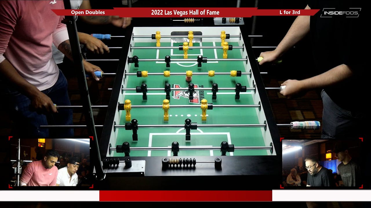 Gabriel/Romero vs. Pappas/Billirakis | Open Doubles L for 3rd - 2022 ...