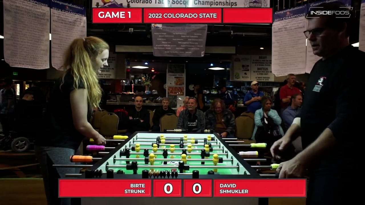 Birte Strunk vs. David Shmukler | Beginner Singles L for 2nd - 2022 ...