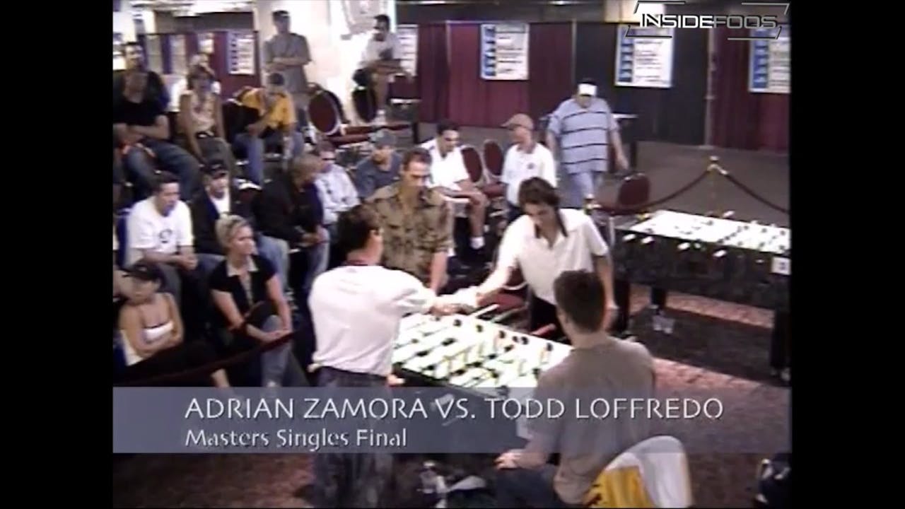 Todd Loffredo vs. Adrian Zamora | Masters Singles Final - 2003 Tornado ...