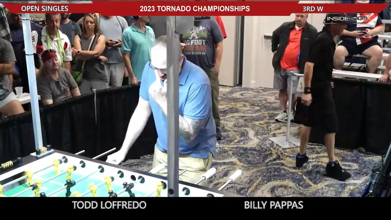 Todd Loffredo vs. Billy Pappas | Open Singles WB For 3rd - 2023 Tornado ...