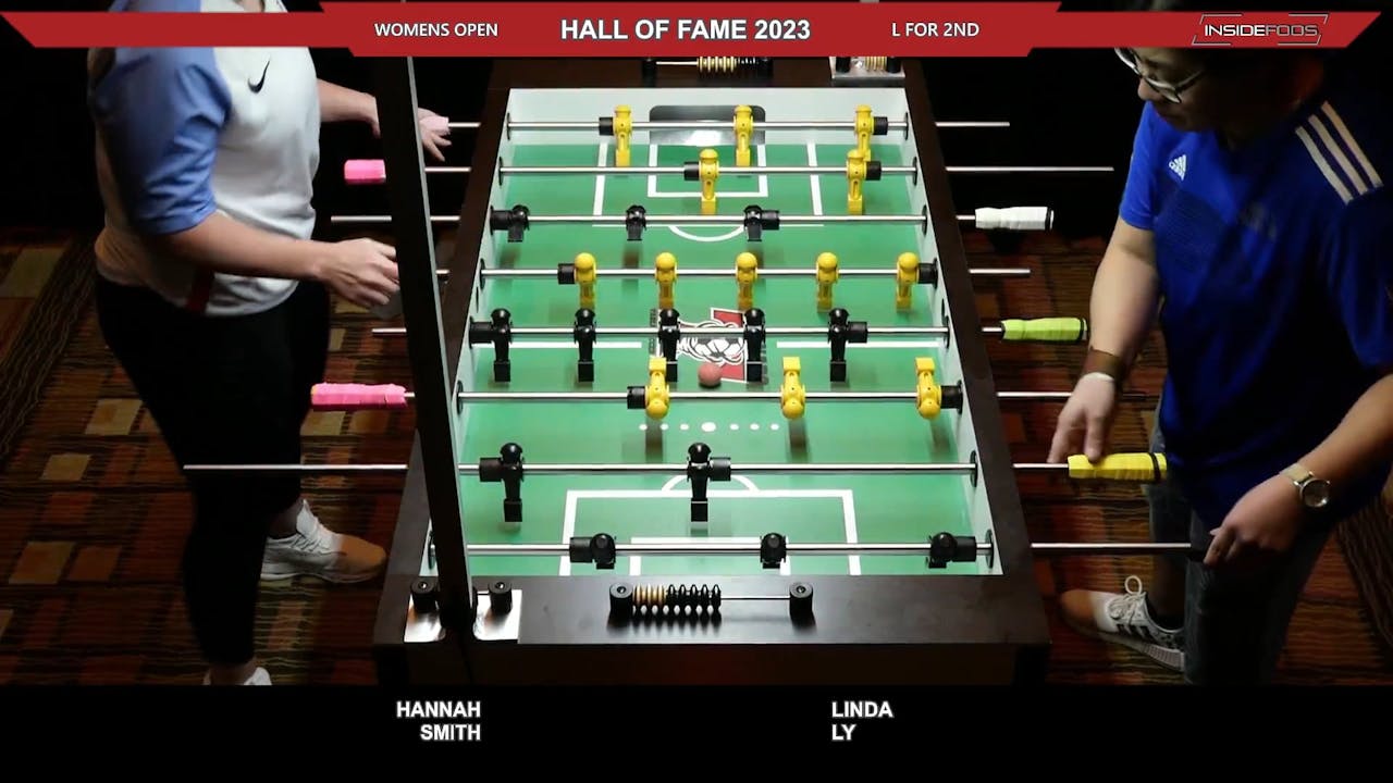 Linda Ly vs. Hannah Smith | Womens Open Singles L for 2nd - 2023 Hall ...