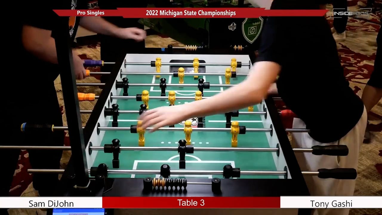 Tony Gashi vs. Sam DiJohn Pro Doubles W for 9/12 - 2022 Michigan State ...