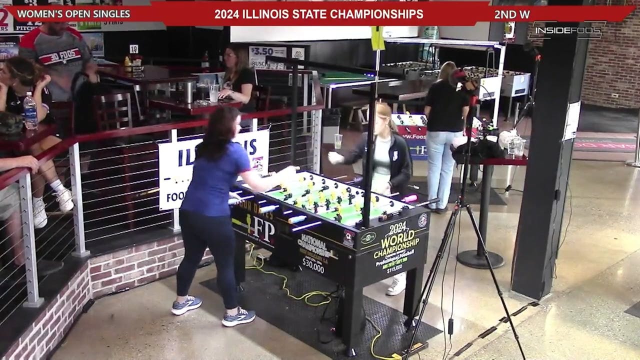 Jessica Sanftleben vs. Sullivan Rue | Women's Open Singles Final - 2024 ...