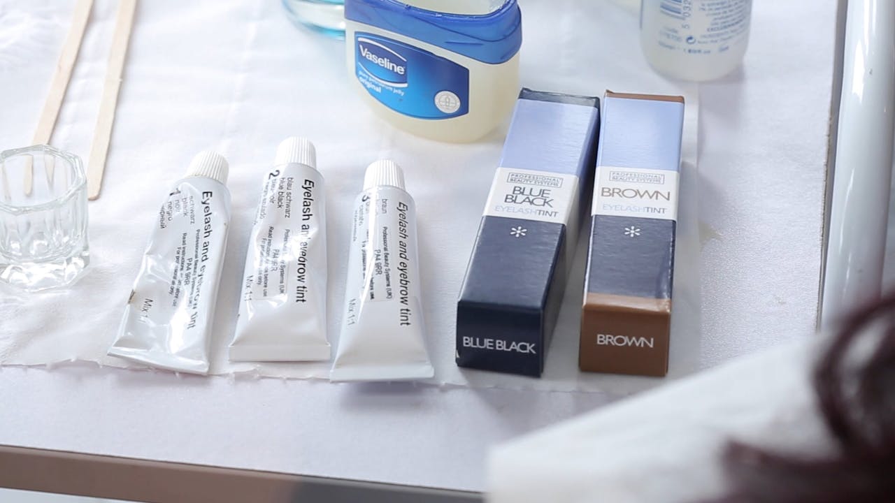 Step 2- Eyebrow Tint Prep - International Beauty Academy