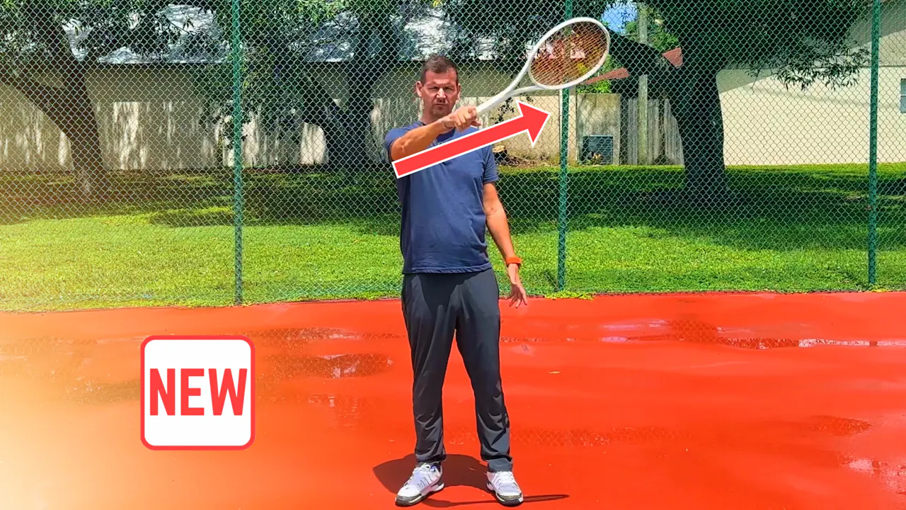 Extended Arm Finish - Forehand Problems - Intuitive Tennis