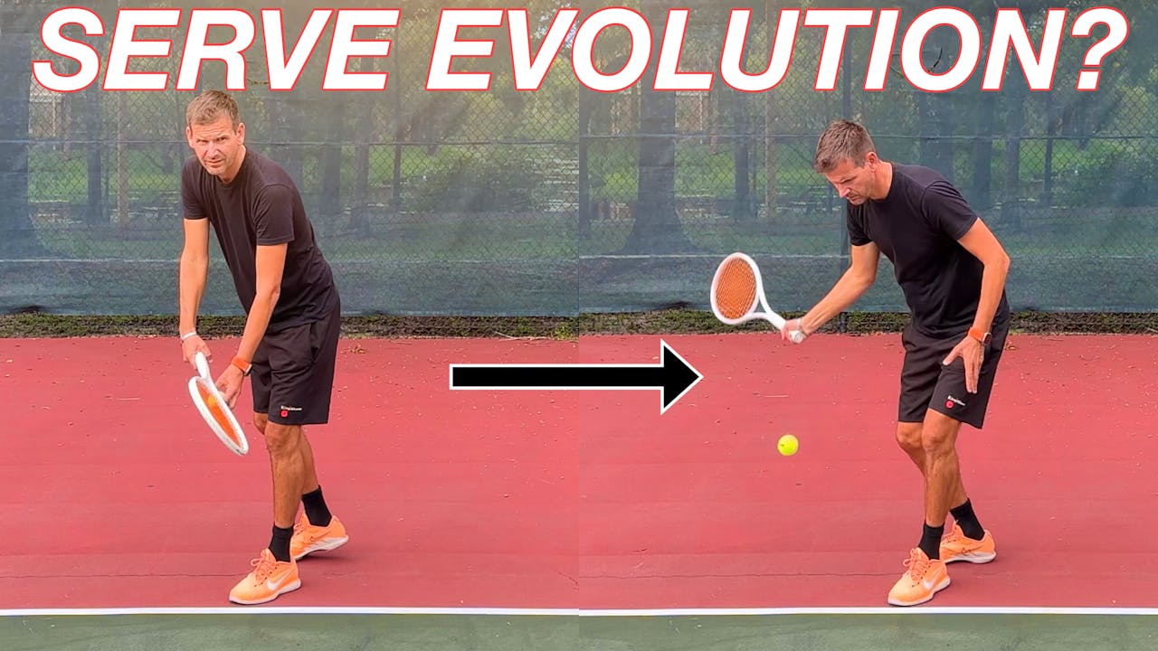 The Underhand Serve is Popular - Released YouTube Videos - Intuitive Tennis