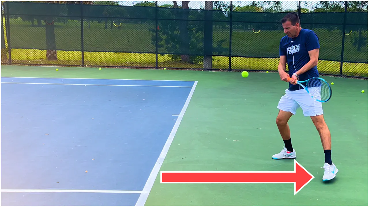 Backing Up - Baseline Tactics - Intuitive Tennis