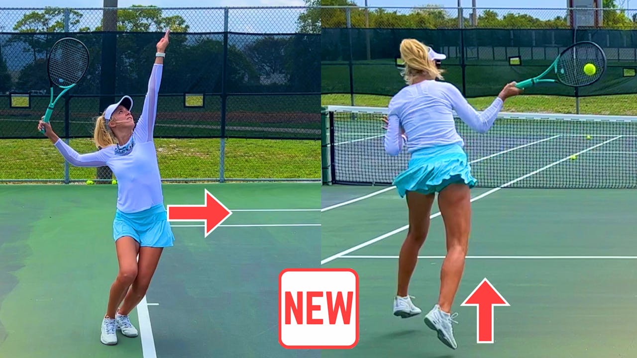 Serve & Forehand Power Fix - Ema's WTA Tour Comeback - Intuitive Tennis