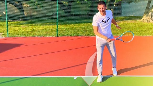 Role Of The Back Leg On The Serve Released Youtube Videos Intuitive Tennis