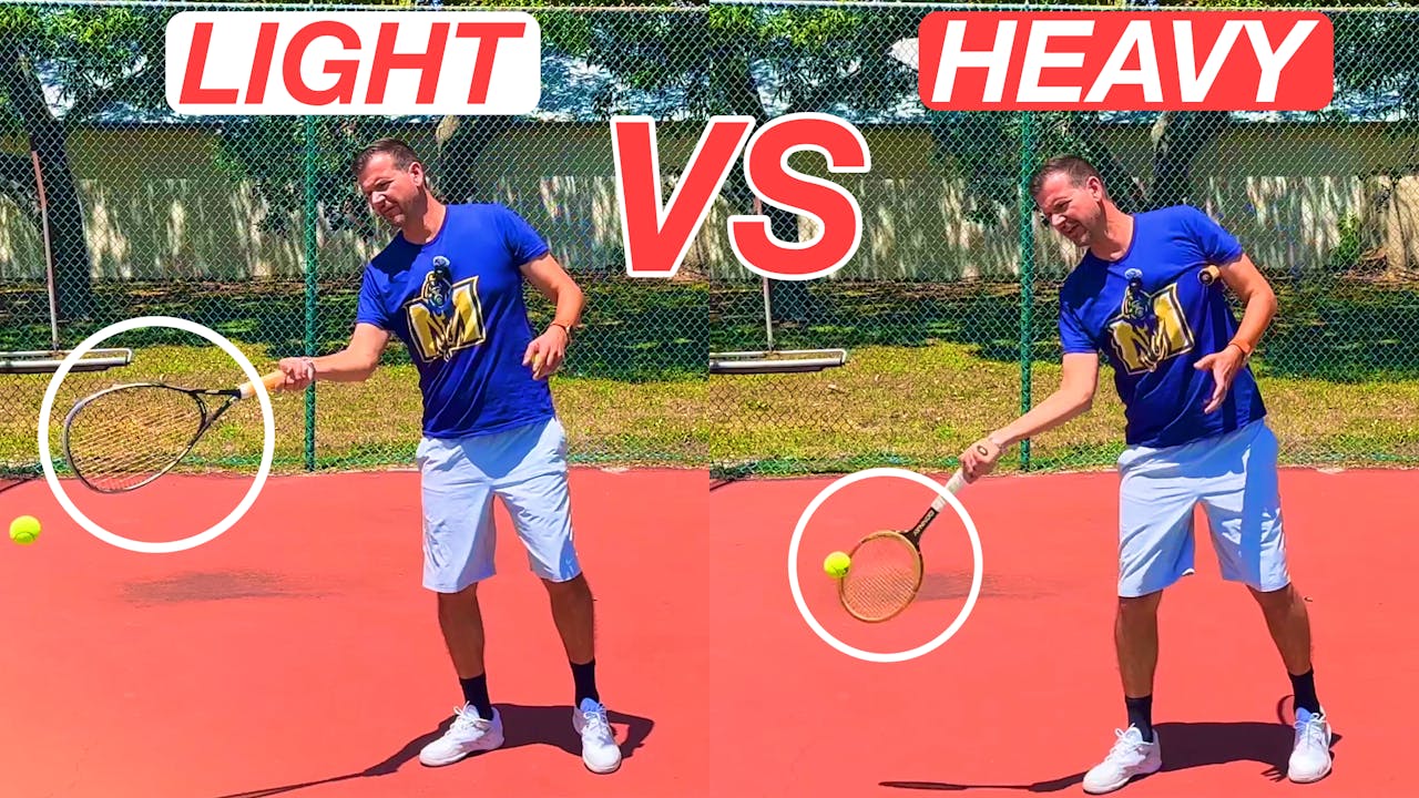 Are You Playing with the Wrong Tennis Racquet? | Heavy vs Light ...