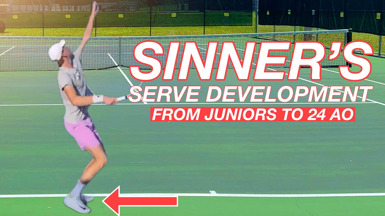 Sinner’s Serve Development - Released YouTube Videos - Intuitive Tennis