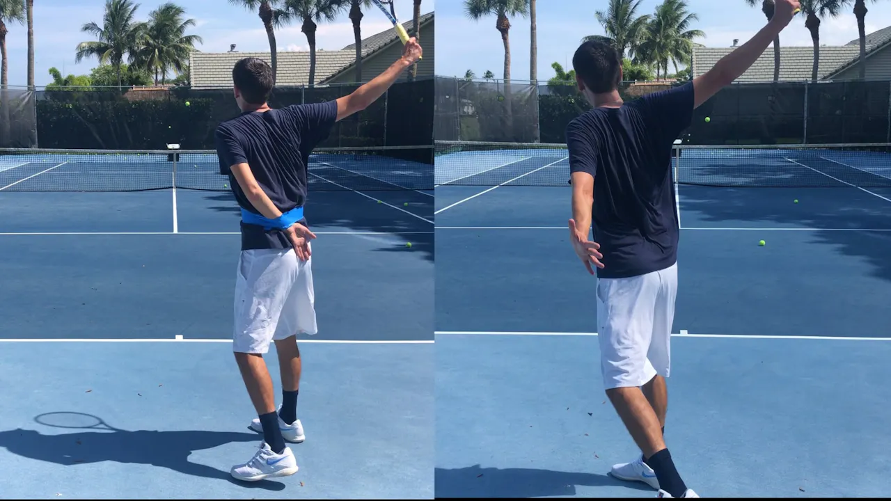 Importance of the Non-Dominant Arm - Intuitive Tennis