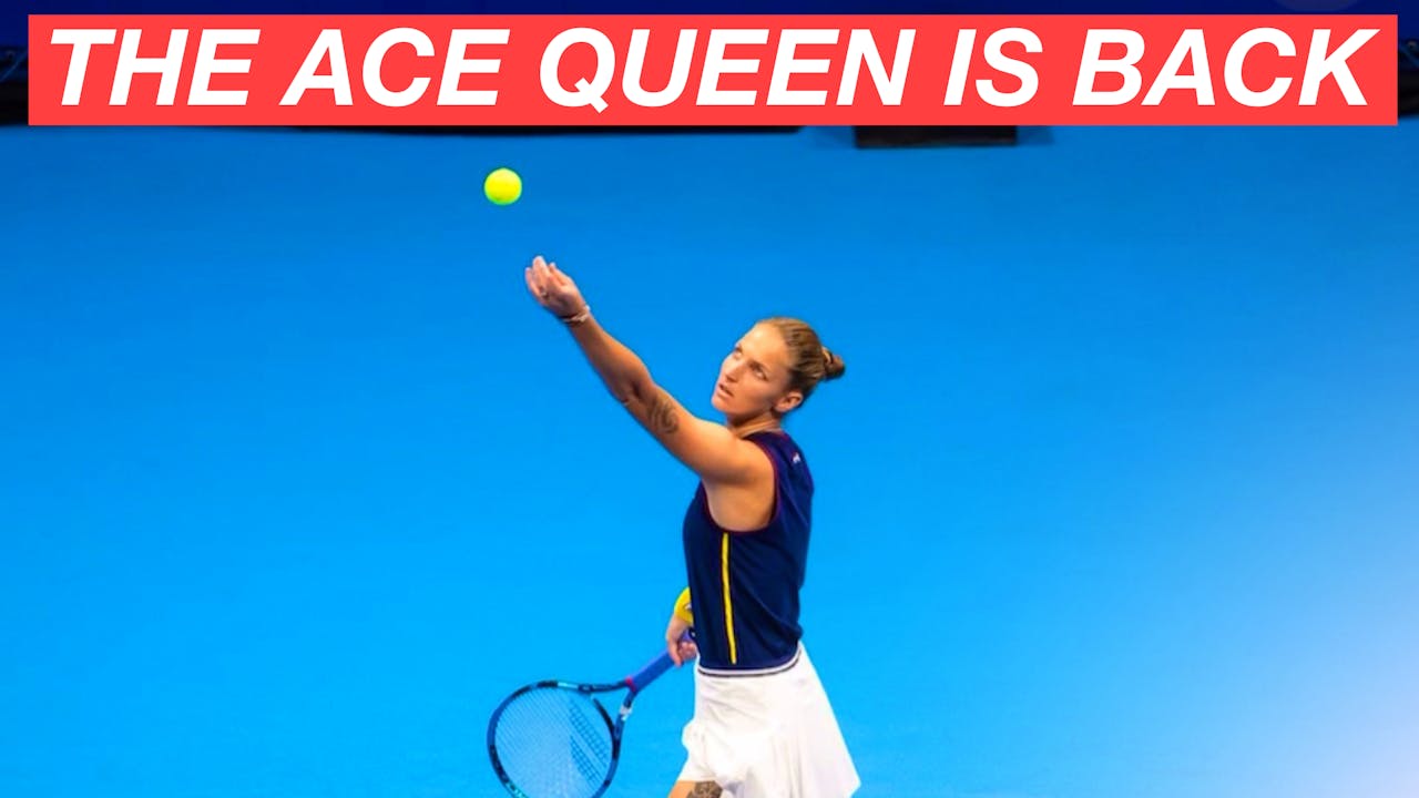 What You Can Learn From Karolina Pliskova’s Serve - Released YouTube Videos - Intuitive Tennis
