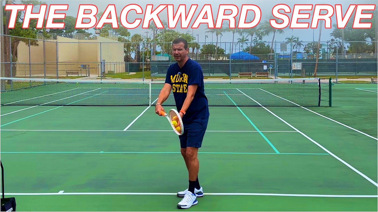 The Backward Tennis Serve - Released YouTube Videos - Intuitive Tennis