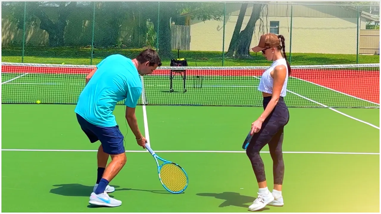 How to Handle Short Forehands - Teaching Anna From Scratch - Intuitive ...
