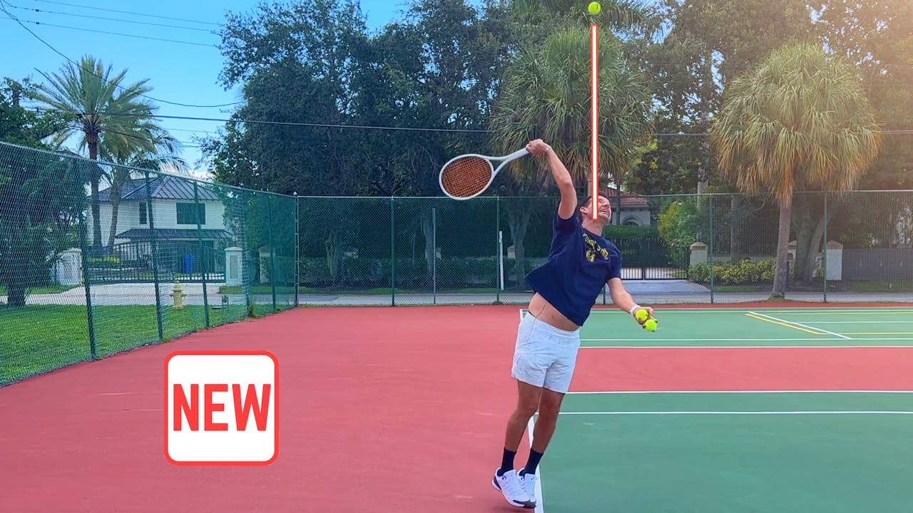 Body Underneath the Ball on Flat & Slice - Serve Problems - Intuitive ...