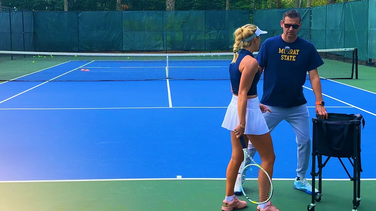 Backhand Volley | Backhand Slice | Serve Style Dilemma - Ema's WTA Tour Comeback - Intuitive Tennis