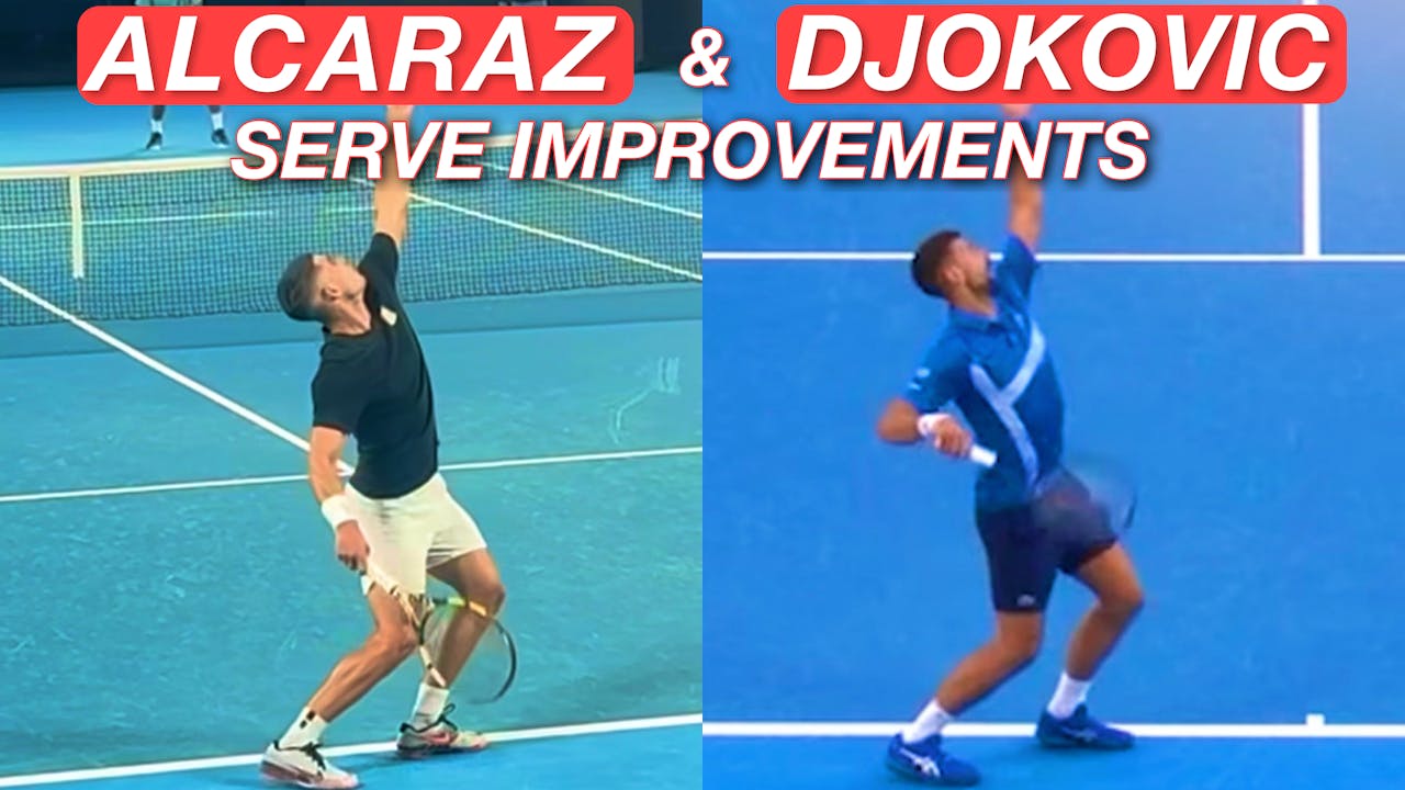 Why Alcaraz & Djokovic Are Serving Faster at the 2025 AO - Pro Stroke Analysis - Intuitive Tennis