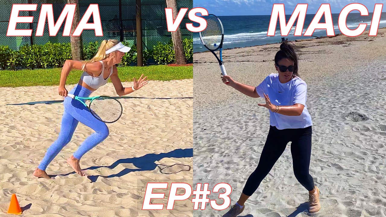 Maci vs Ema EP#3 Tennis Fitness - D1 College Rematch | Maci vs Ema ...