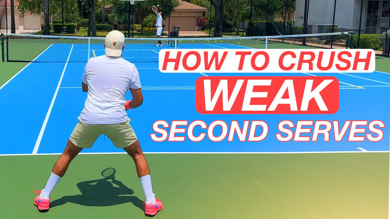 How to Aggressively Return Weak Second Serves - Shamir's Comeback ...