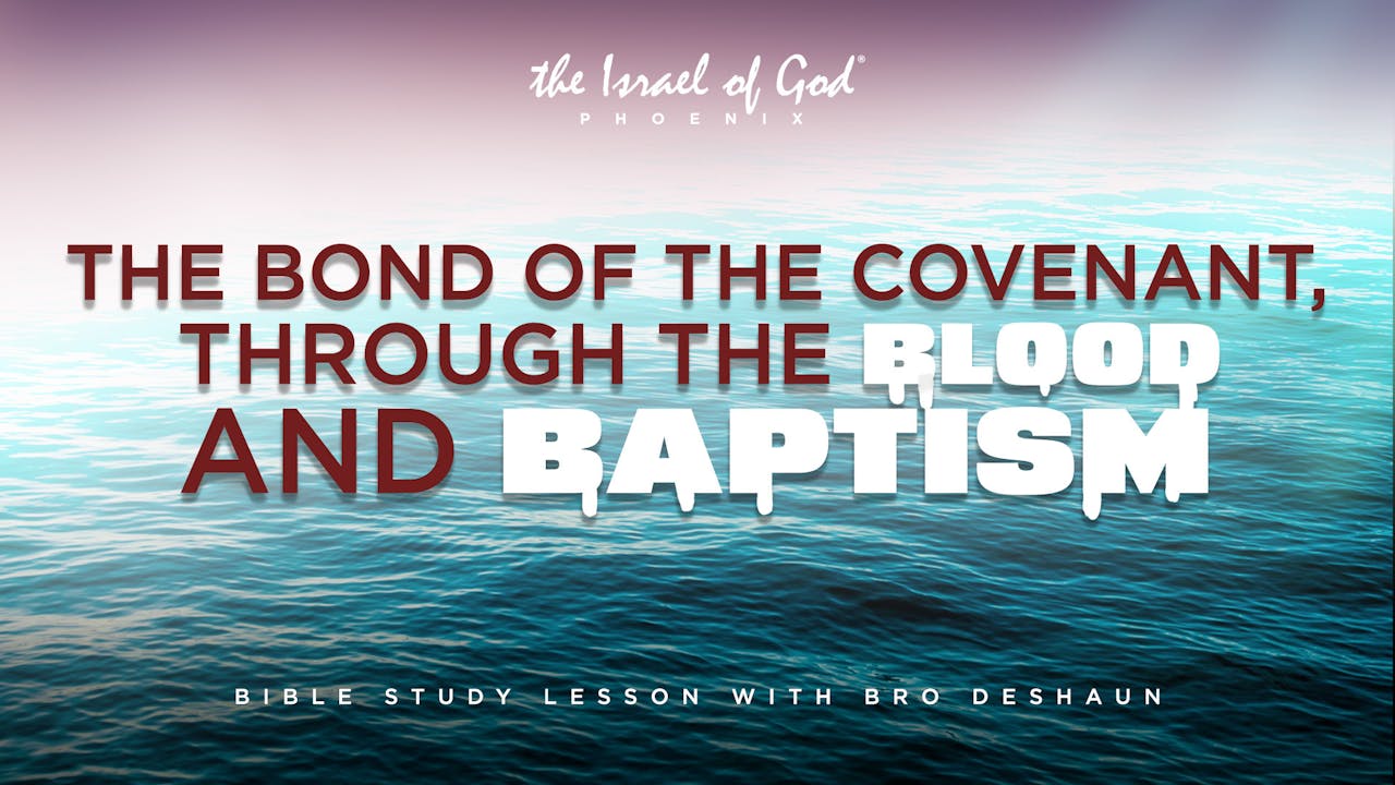 03162024 - IOG Phoenix - The Bond Of The Covenant Through The Blood ...