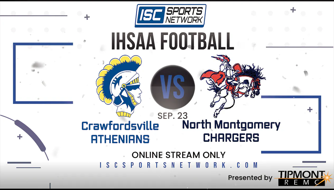 2022 FB Crawfordsville at North Montgomery 9/23 - ISC Sports Network