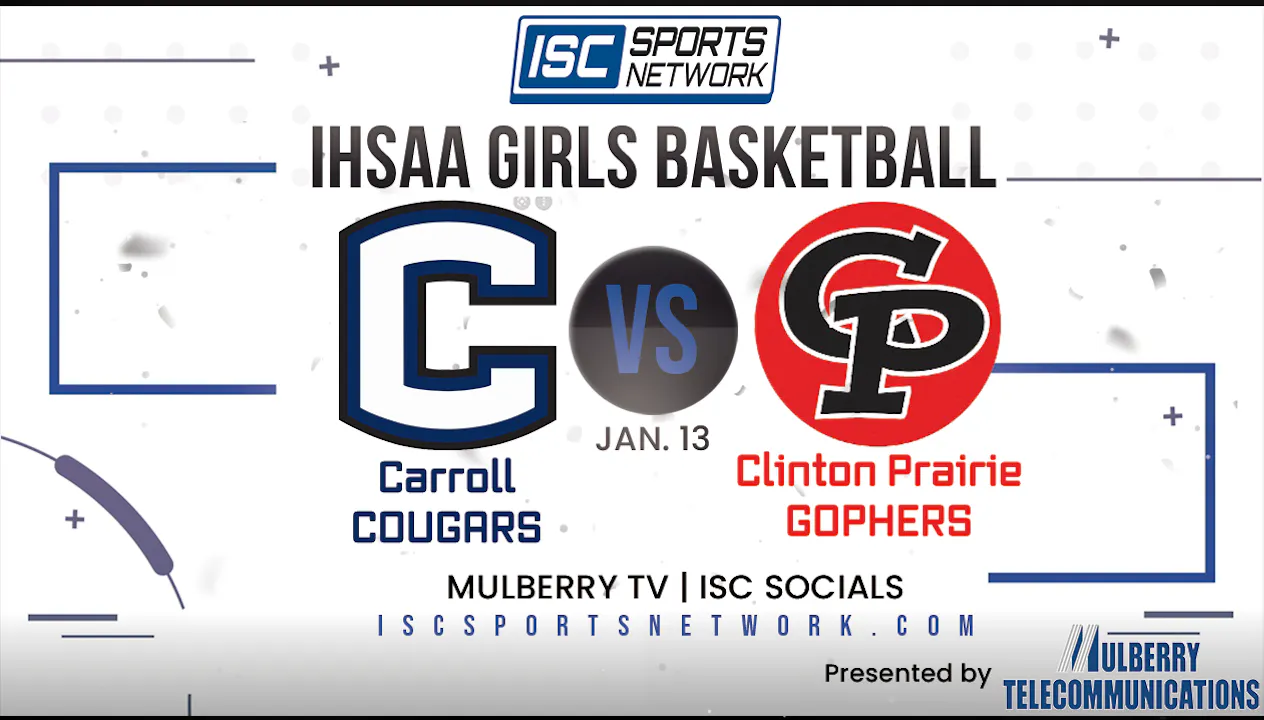 2023 GBB Carroll at Clinton Prairie 1/13 - 2022-23 Season - ISC Sports ...