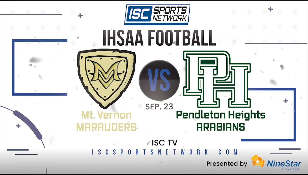 2022 FB Mount Vernon at Pendleton Heights 9/23 - ISC Sports Network