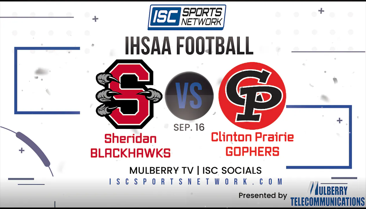2022 FB Sheridan at Clinton Prairie 9/16 - 2022-23 Season - ISC Sports ...