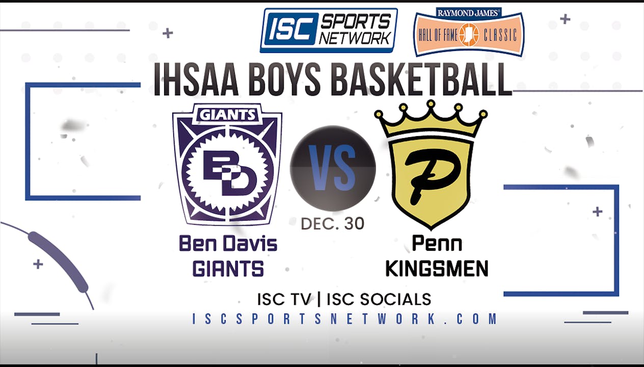 2022 HOF BBB Ben Davis vs Penn 12/30 - 2022 Hall of Fame Classic - ISC ...