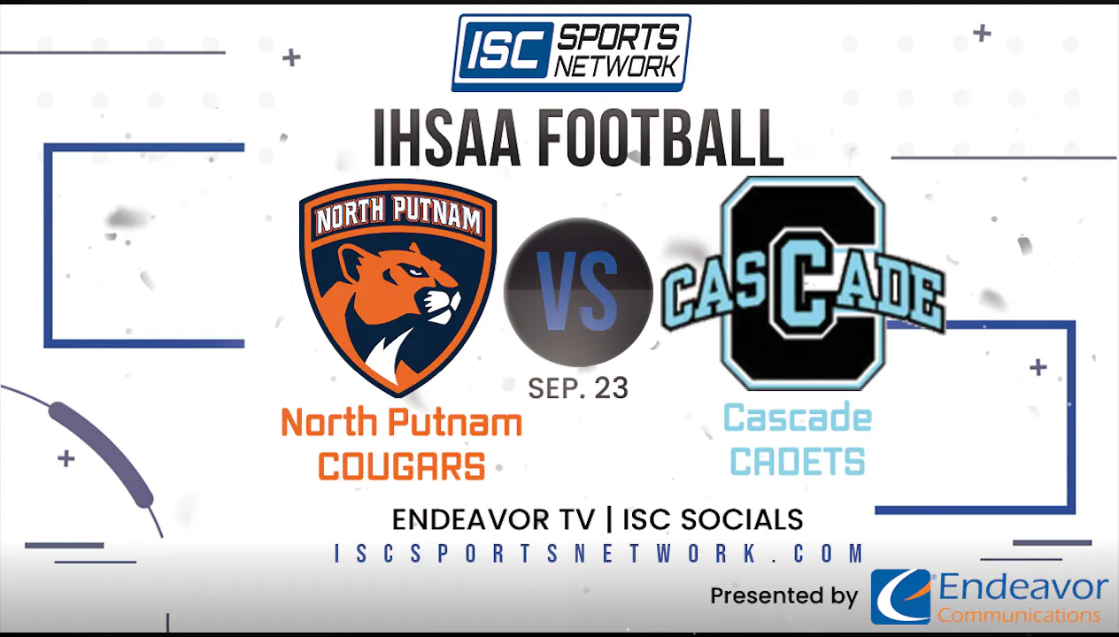 2022 FB North Putnam at Cascade 9/23 - 2022-23 Season - ISC Sports Network