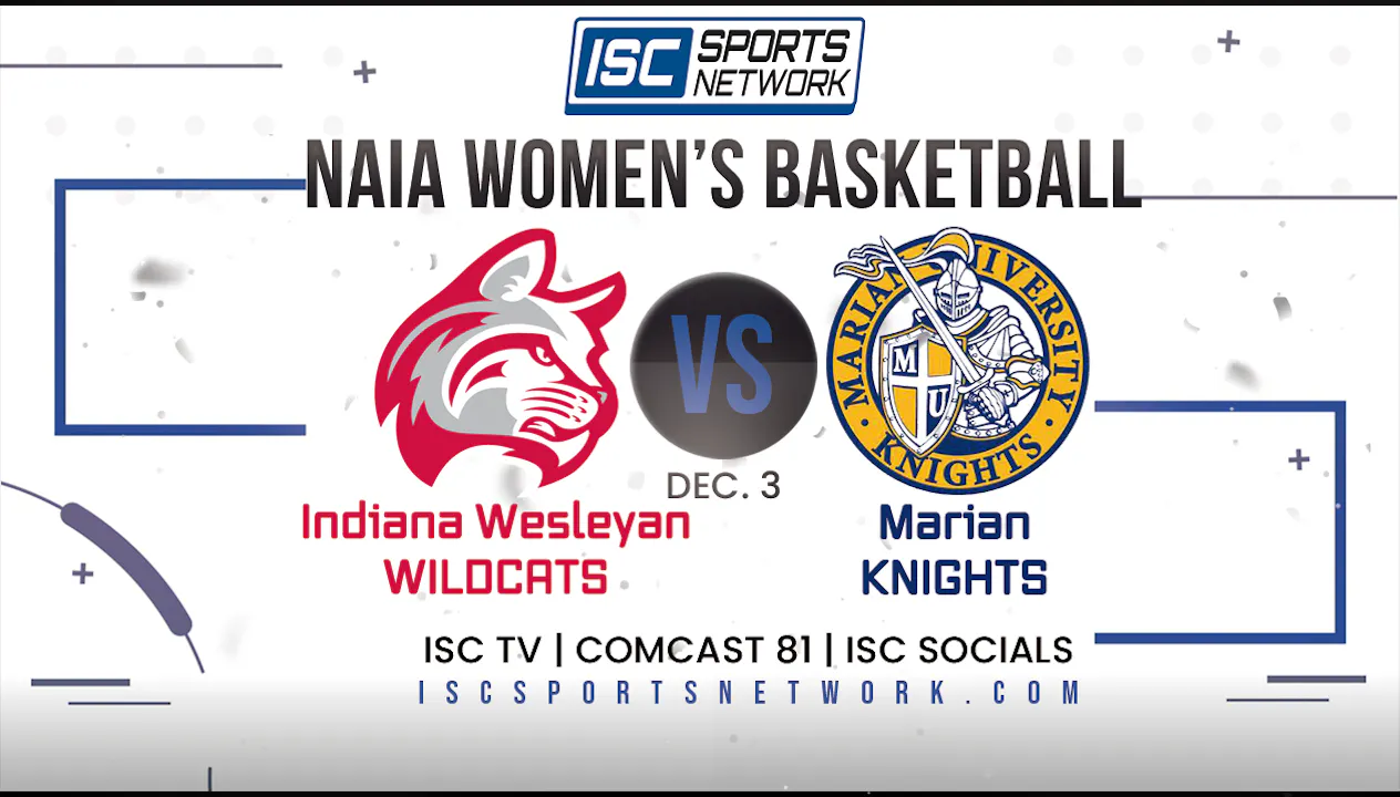 2022 WBB Indiana Wesleyan at Marian 12/3 - 2022-23 Season - ISC Sports ...