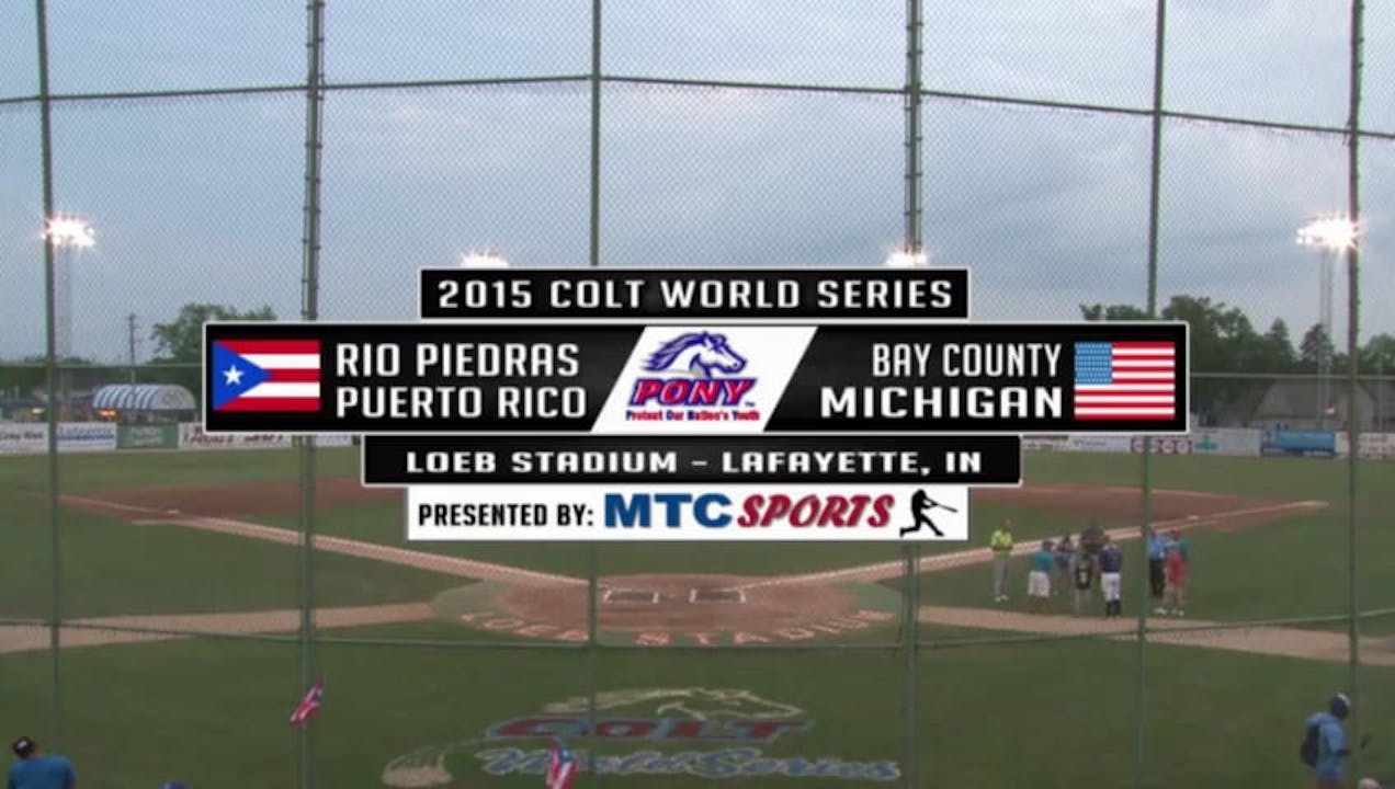 2015 CWS BSB Game 8 Puerto Rico vs Michigan - ISC Sports Network