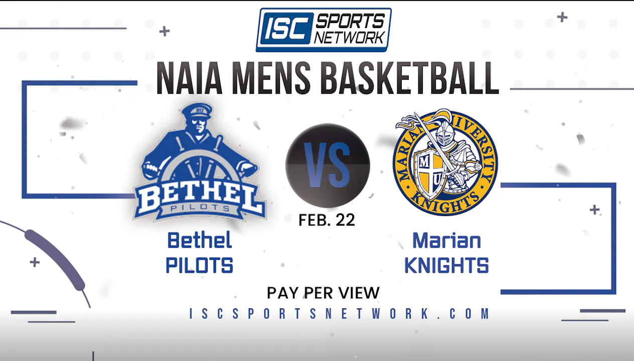 2023 MBB Bethel at Marian 2/22 - 2022-23 Season - ISC Sports Network