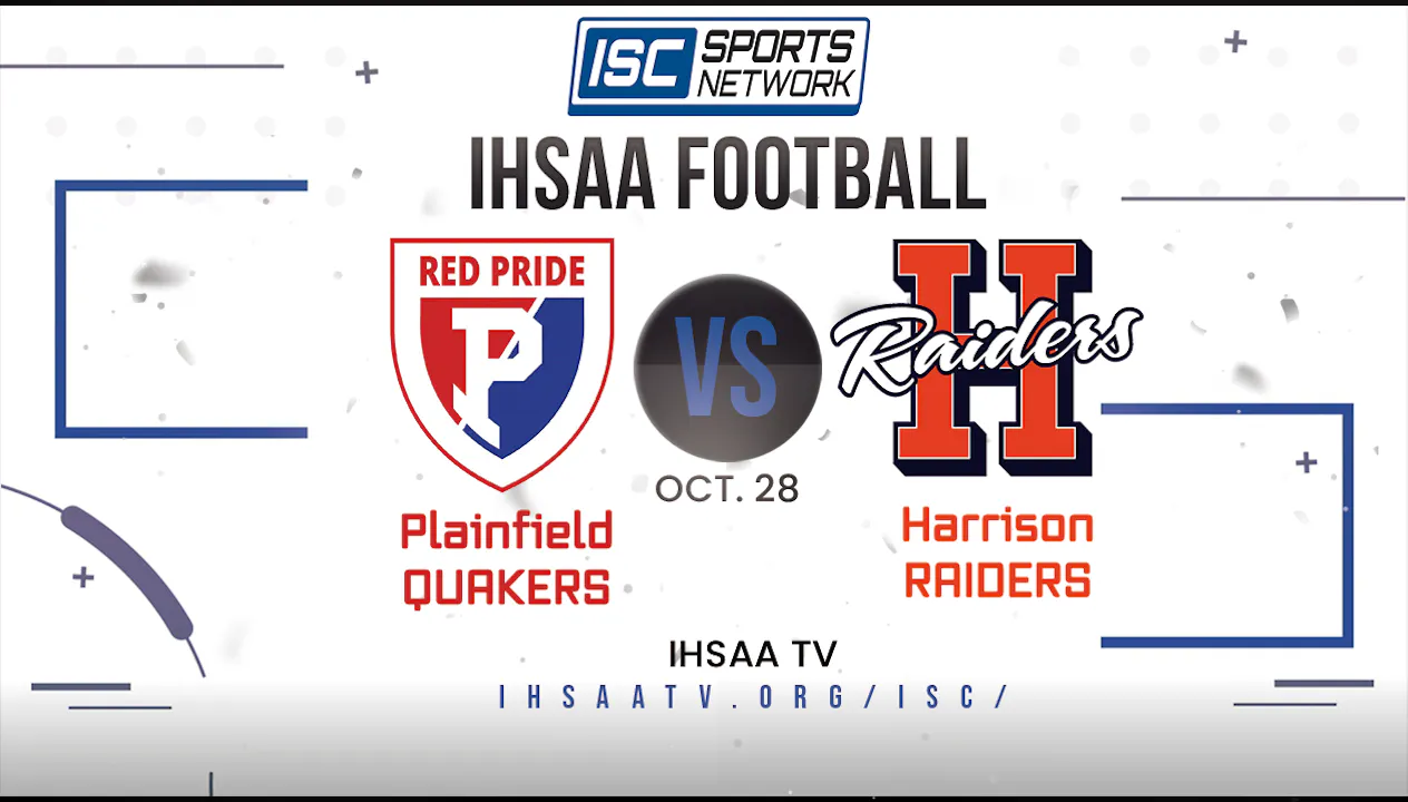 2022 IHSAA FB Plainfield at Harrison 10/28 - ISC Sports Network