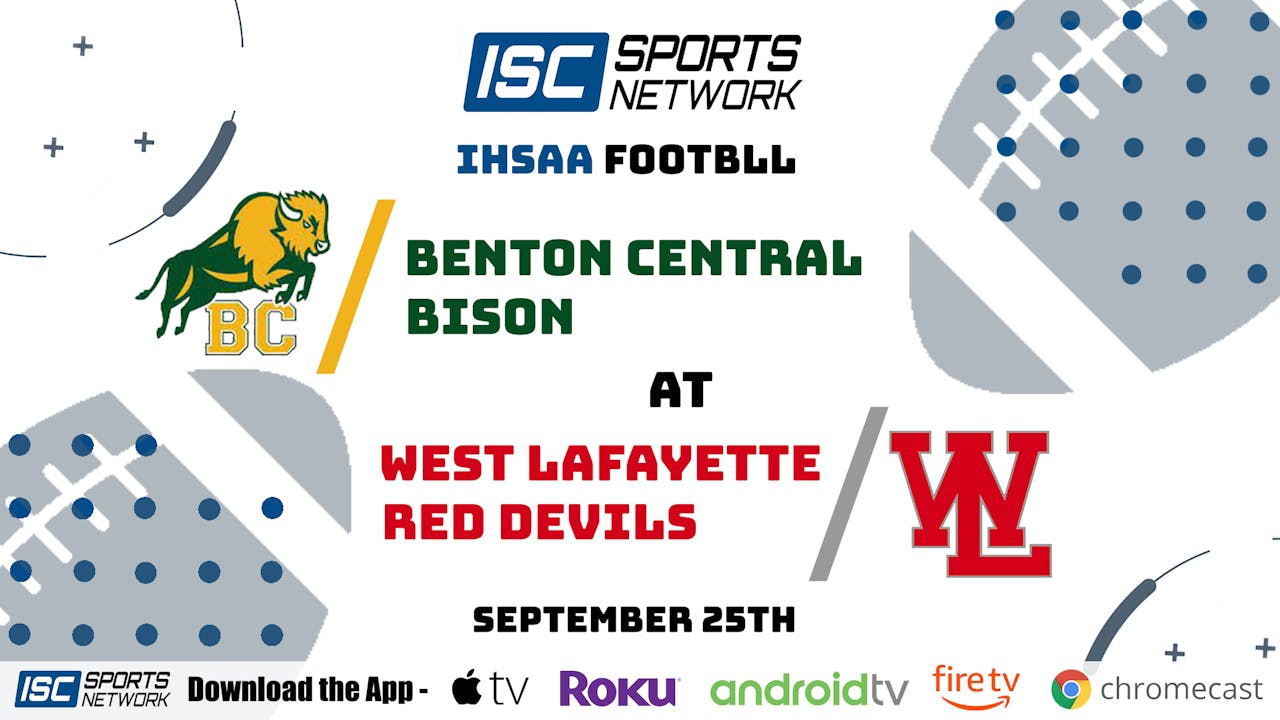2020 FB Benton Central at West Lafayette - ISC Sports Network