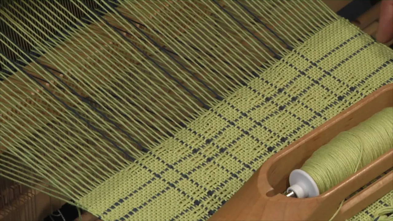 5.5.2 - Swedish Lace at the Loom - Season 5 Episode 5 - Swedish Lace ...