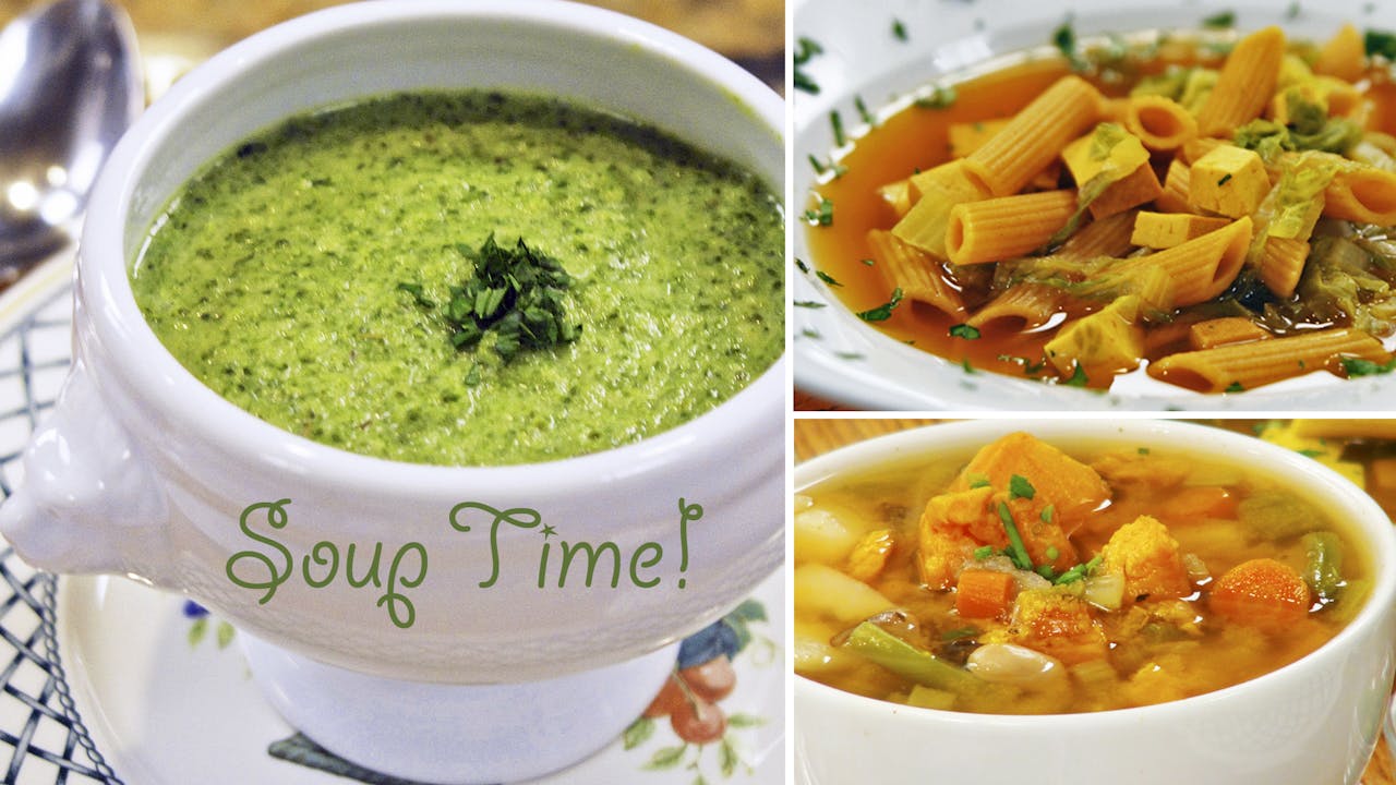 “It’s Soup Time!” - Episode 212 (24 min) - Jazzy Vegetarian TV