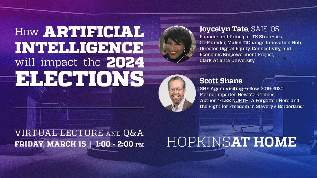 How Artificial Intelligence Will Impact the 2024 Elections - Hopkins at ...
