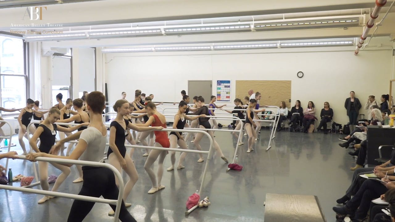 Warm Up Class for Students with Wes Chapman - Coppélia - ABT Curriculum ...