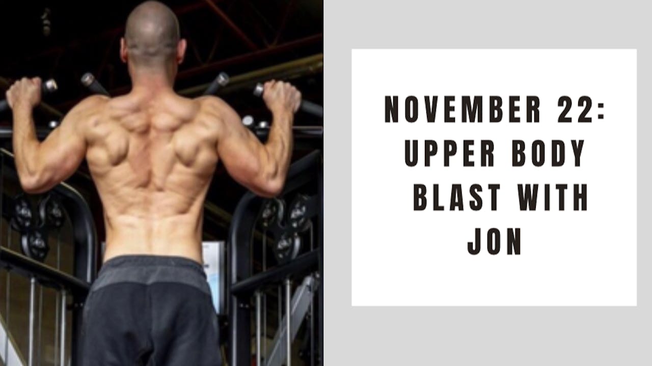Upper Body Blast-November 22 - Workout Programs - All Access