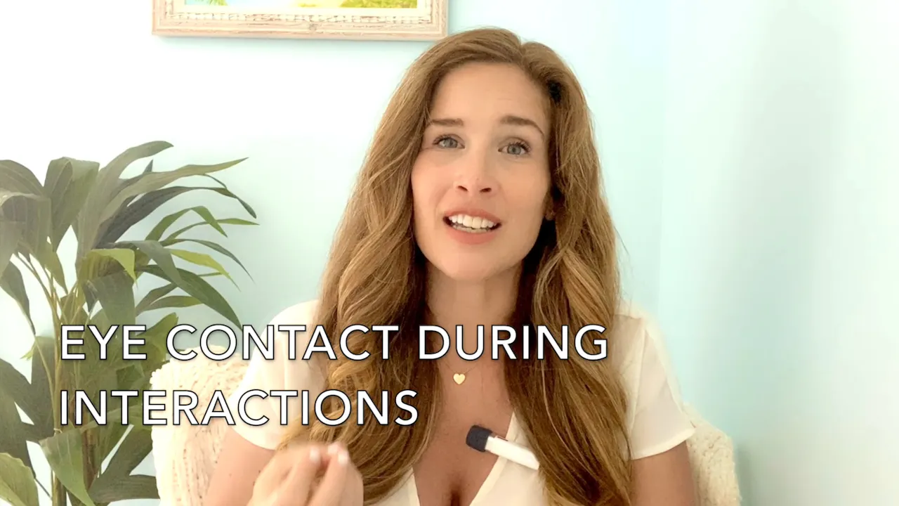 New! Eye Contact during Interpersonal Interactions - Relationship ...