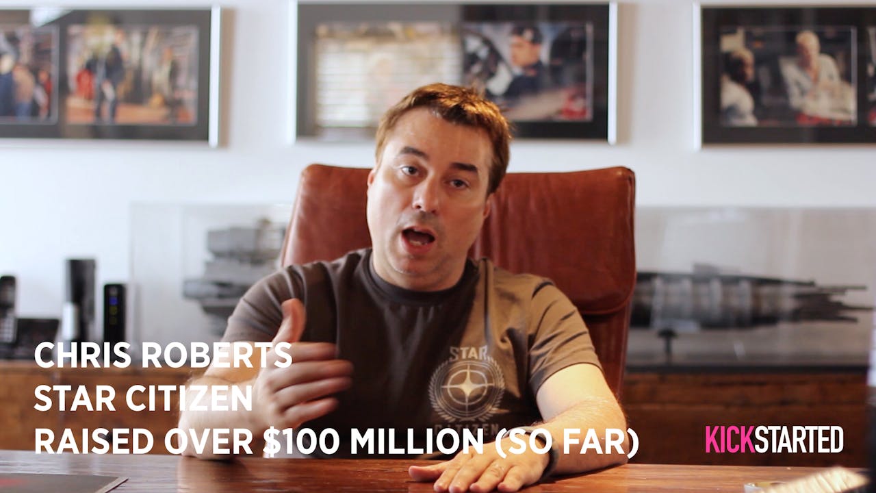 Chris Roberts - Star Citizen - Kickstarted
