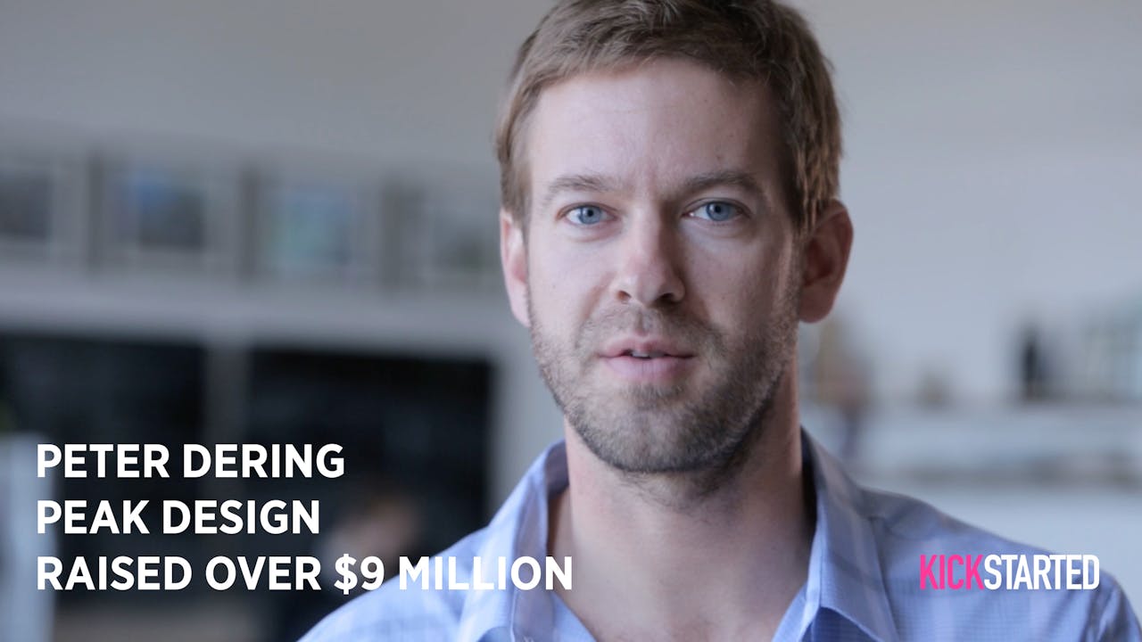 Peter Dering - Peak Design - Kickstarted