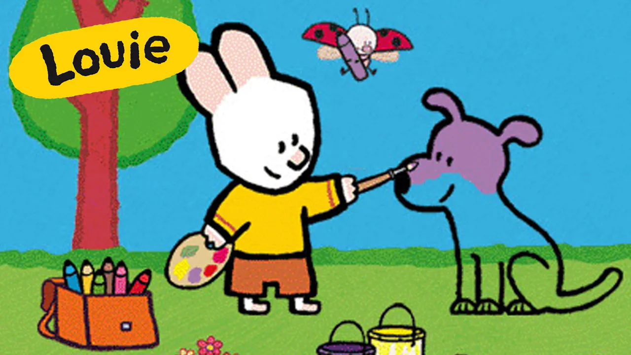 Louie, Draw Me a House | Snail | Camel | Dog | Flower - Louie - Kidstream