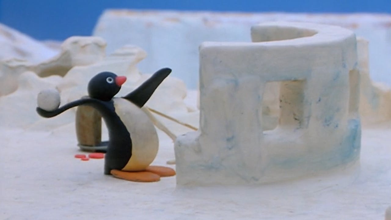Pingu & the Snowball Fight | Pinga is Left Out - Pingu - Kidstream