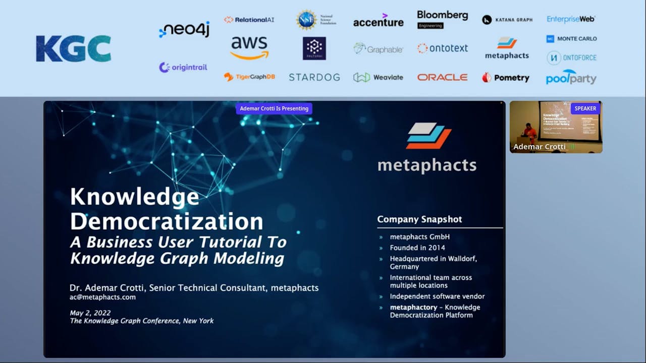 Knowledge Democratization - A Business User Tutorial To Knowledge Graph ...