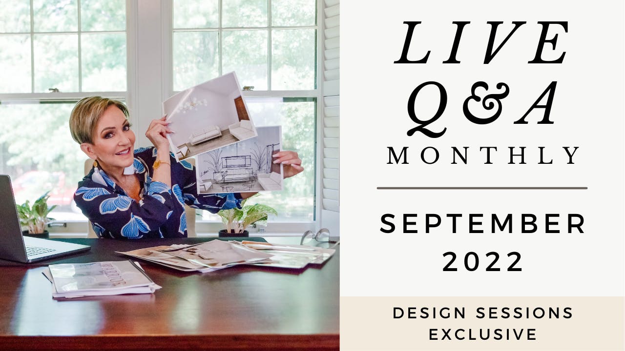 September 2022 Live Q&A with Rebecca - 2022 - Design Sessions