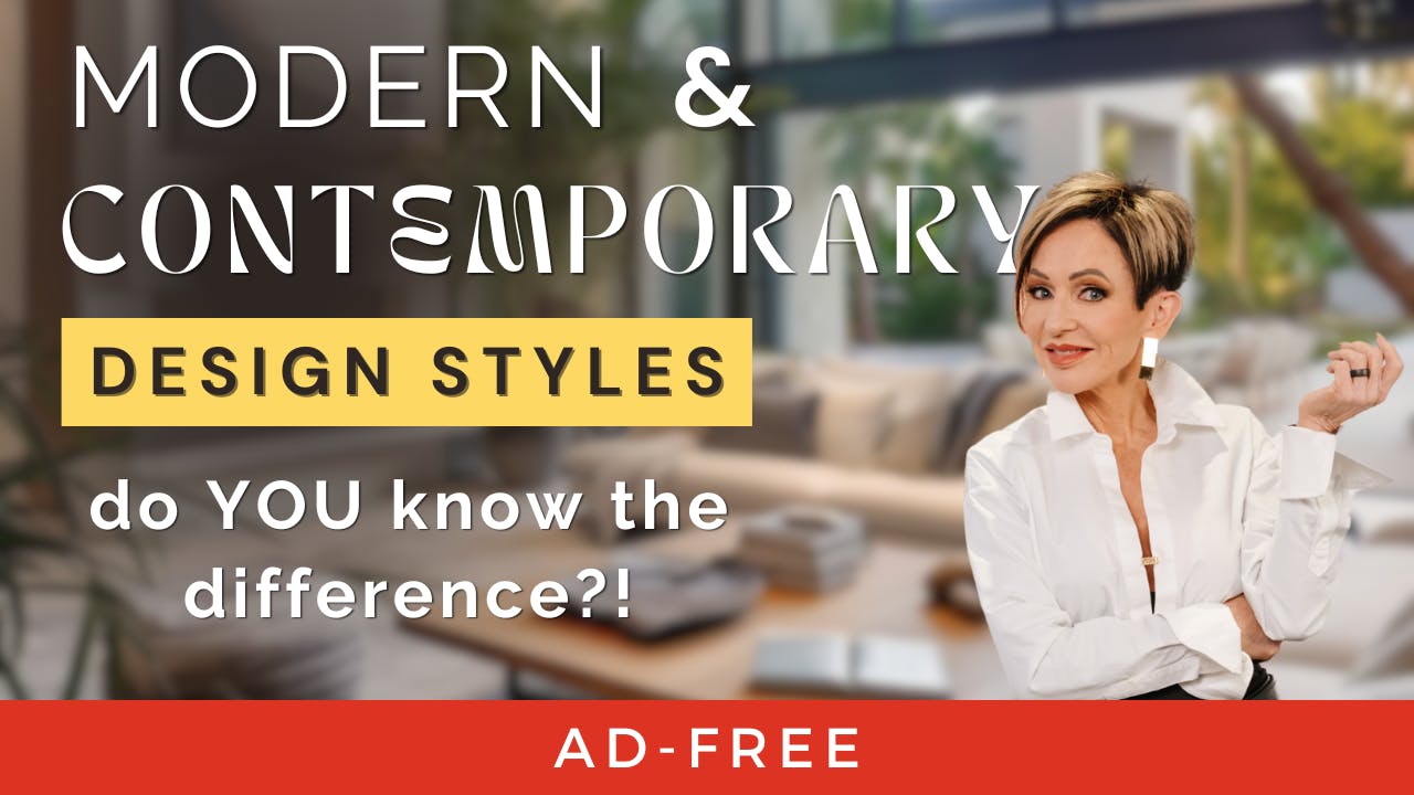 SHOP WITH ME for Modern & Contemporary Design Styles - Design Sessions